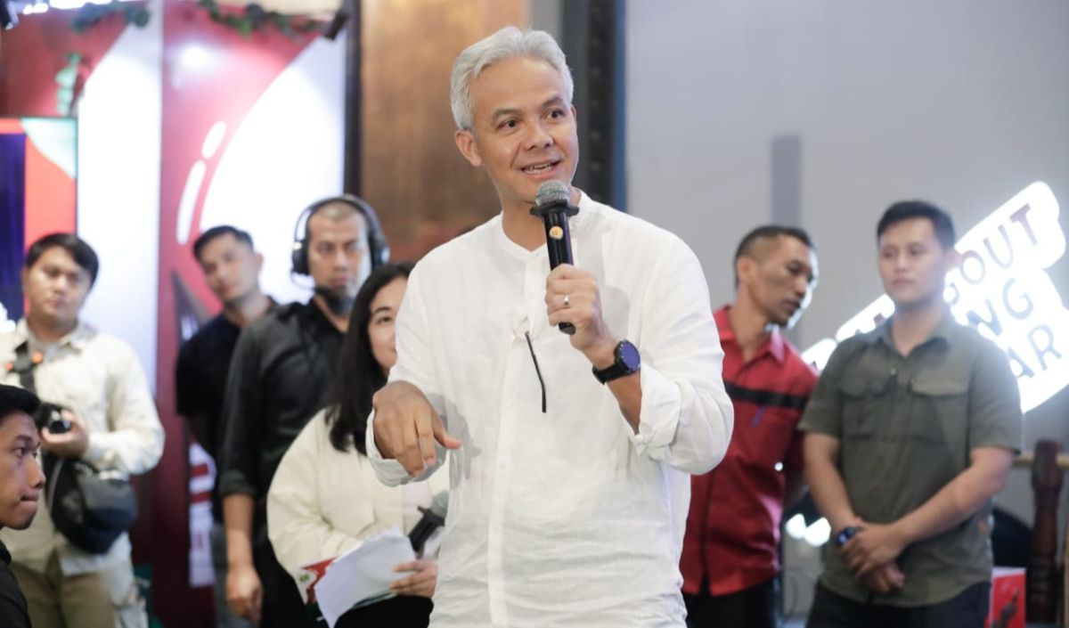 Ganjar soal Muka Berkerut: Kita Sudah Pakai Skincare