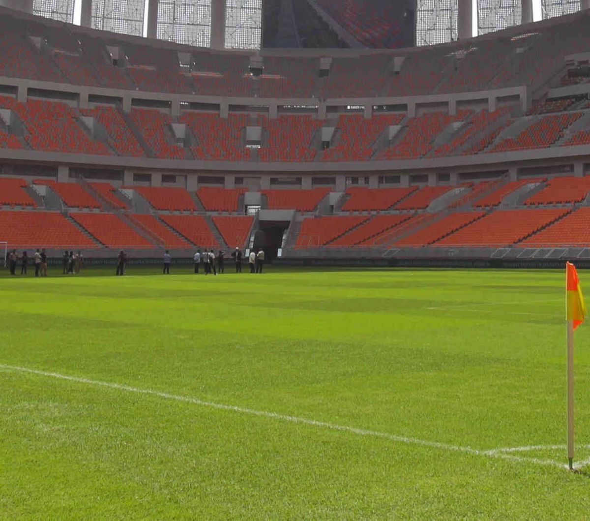Heboh Renovasi JIS, Ini Rumput Stadion Sepakbola Standar FIFA