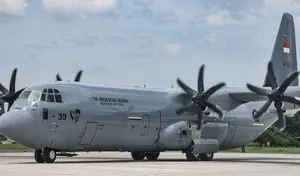Prabowo Kandangkan Seluruh Pesawat Hercules C-130B