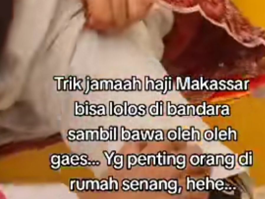 Heboh Jemaah Haji Asal Makassar Pakai Baju Lapis 15, Ternyata Ini Alasannya