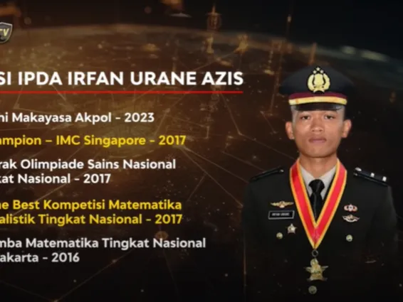 Ipda Irfan Urane Azis Ternyata Jago Matematika Sejak SD, Ini ...