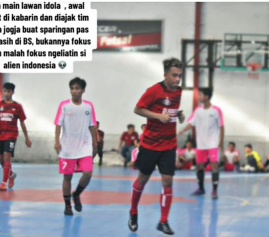 Awalnya Fans Kini Lawan Tanding Futsal, Kisah Pria Bertemu Sang Idola ...