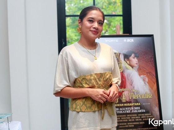 Potret Isyana Sarasvati yang Cantik dengan Busana Merah saat Latihan ...