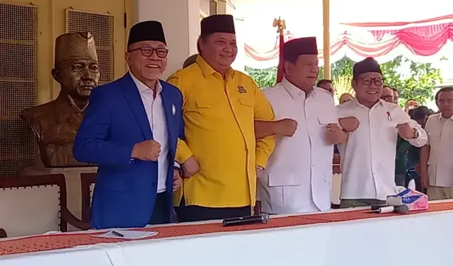 Pujian Prabowo Untuk Golkar, PAN dan PKB: Partai Kekaryaan, pelopor ...