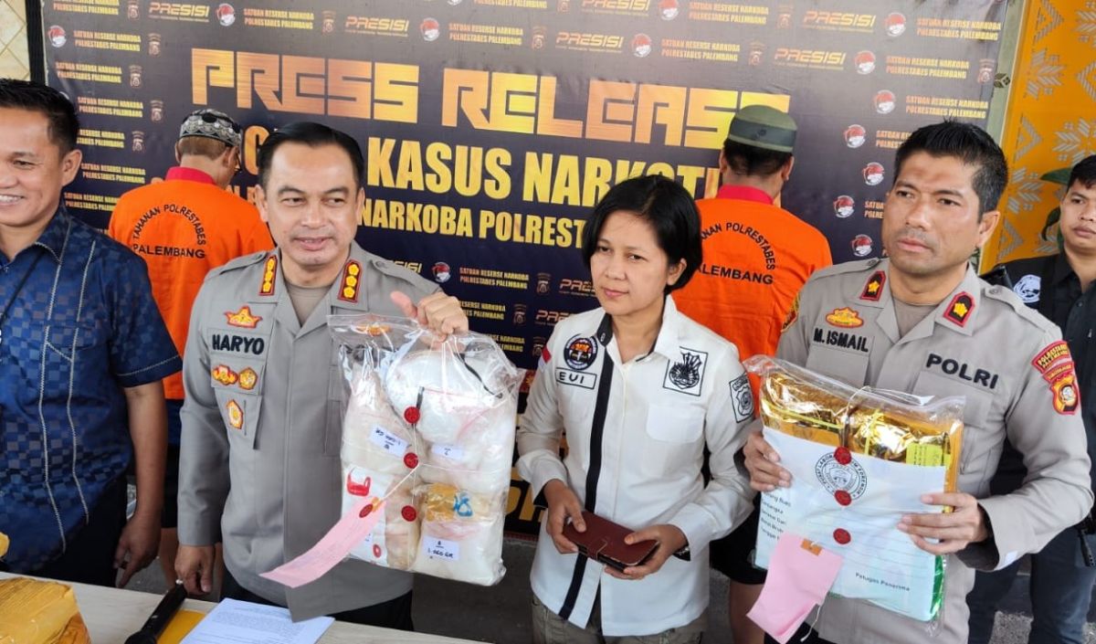 Polisi Tangkap Kurir Napi Nusakambangan, Sabu Seberat Hampir 10 Kg Disita