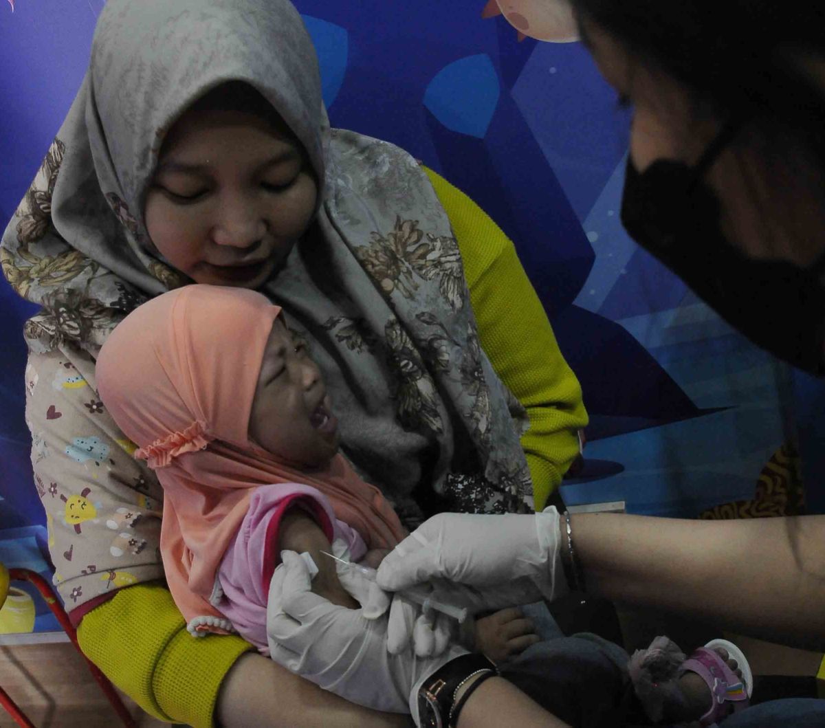 FOTO: Cegah Diare Berat, Kemenkes Gelar Imunisasi Rotavirus Secara Nasional
