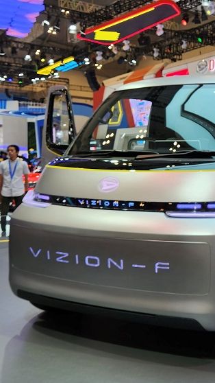 Yuk Mengenal Mobil Listrik Konsep VIZION-F Buatan R&D Daihatsu Indonesia