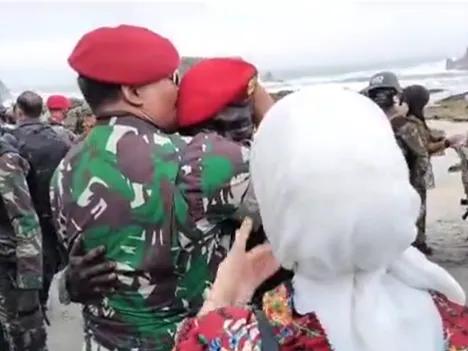 Potret Ayah & Anak Sama-sama Kopassus, Bapaknya Jenderal Kini jadi Komandan Pasukan Elite ...