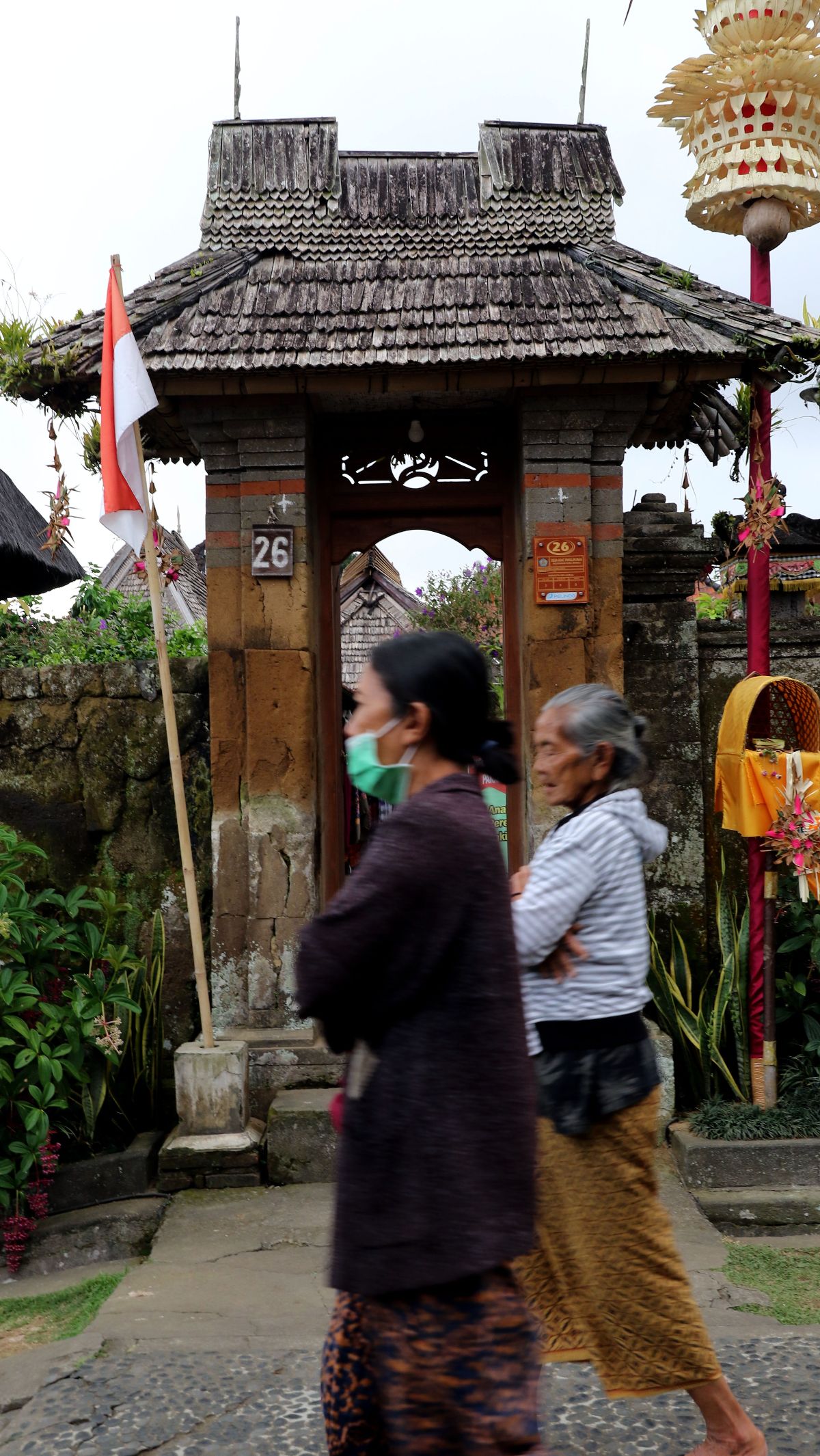 FOTO: Jalan-Jalan ke Desa Penglipuran di Bali, Kawasan Wisata Terbersih ...
