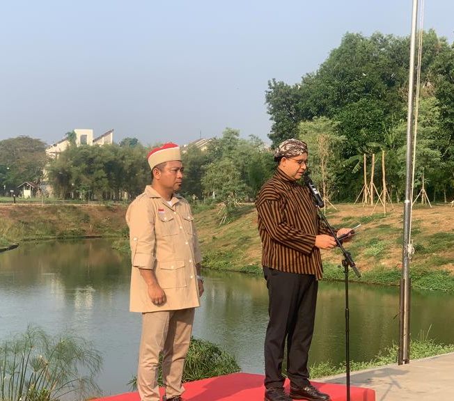 Dari Waduk Lebak Bulus, Anies Ungkap Makna 17 Agustus: Bukan Dirayakan ... Dari Waduk Lebak Bulus, Anies Ungkap Makna 17 Agustus: Bukan Dirayakan ...