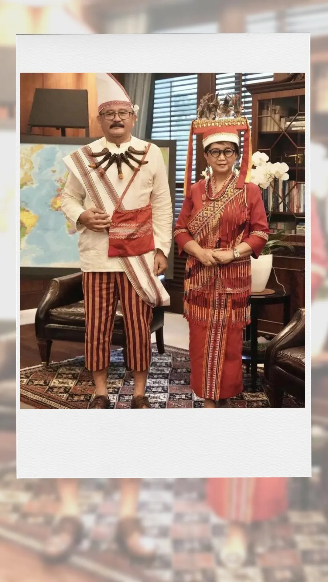 Potret 10 Menteri Jokowi dalam Busana Adat Berbagai Daerah di Momen 17 ...