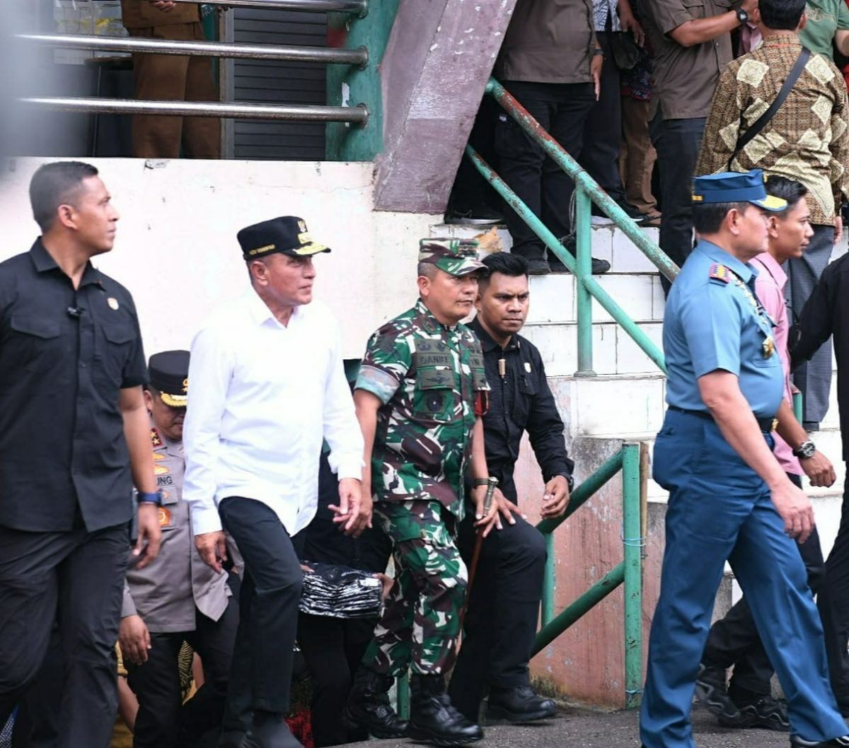 Cek Harga Pangan di Medan, Jokowi Pastikan Semua Terkendali