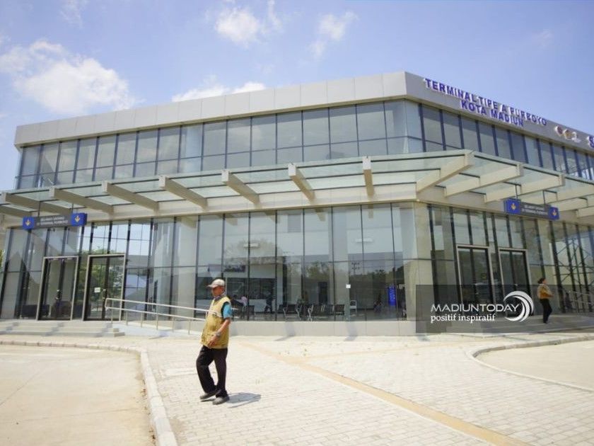 Wajah Baru Terminal Purboyo Madiun, Usung Konsep Ramah Lingkungan Bikin Pangling