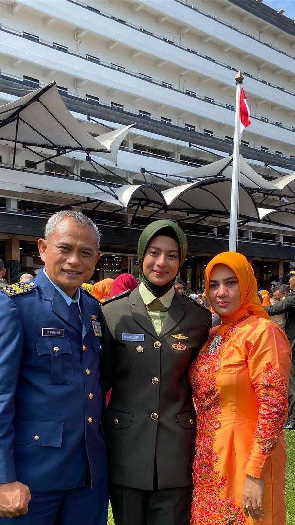 Dulu Paskibraka Kini Perwira TNI, Sosok Ayah Letda Nilam Sukma Ternyata ...