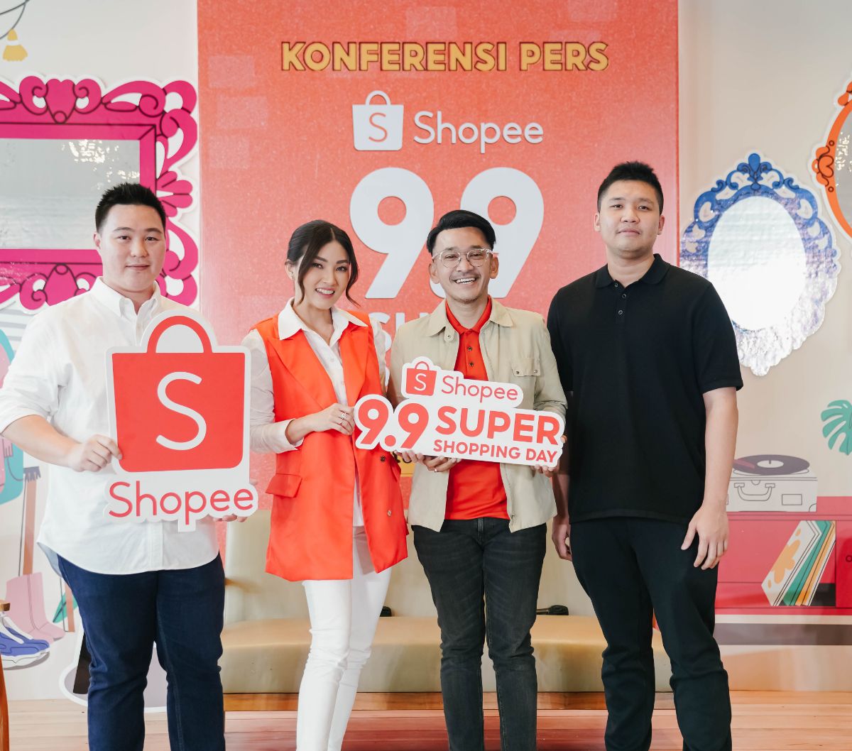 Sambut Shopee 9.9 Super Shopping Day, Ruben Onsu dan Sarwendah Berbagi ...