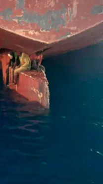 4 Nigerians Survive 14 Days at the Rudder of a Cargo Ship | trstdly.com