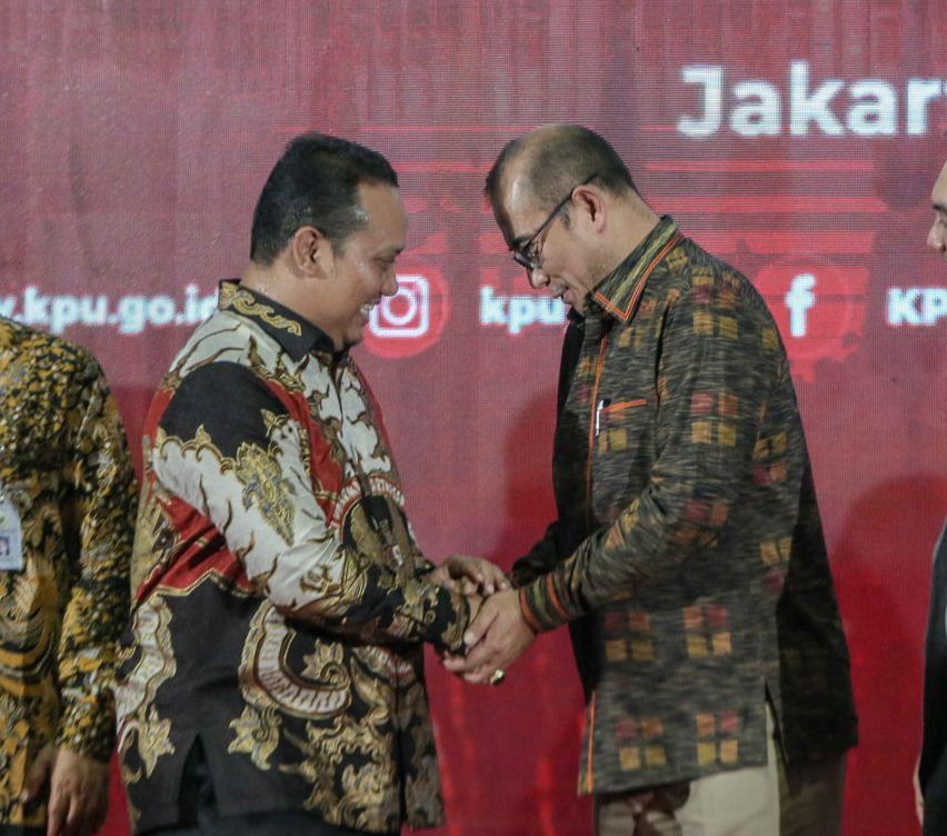 FOTO: KPU Terima Laporan Hasil Pemeriksaan Keuangan Tahun 2022 dari BPK, Hasilnya Wajar Tanpa ...