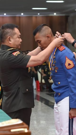 Peraih Adhi Makayasa Irfan Urane dan Sawung Setyawan 'Diterawang' jadi Kapolri-Kasad, ini Potret ...