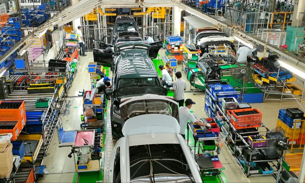 Melihat Canggihnya Pabrik Toyota Yaris Cross dan Perakitan Baterainya ...