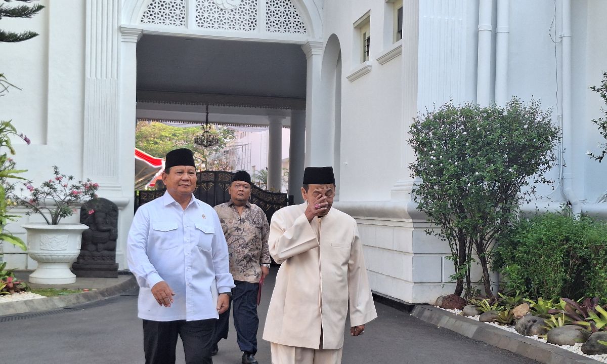 Ini yang Dibahas Habib Luthfi Bareng Prabowo Temui Jokowi di Istana