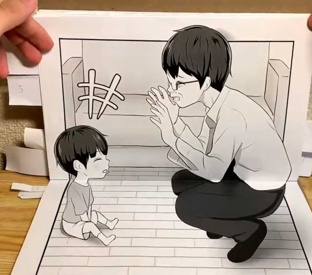 This Artist Makes Moving Anime Animation Only From Paper! | trstdly ...