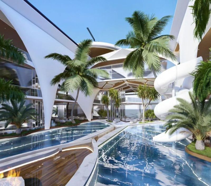 Seperti Pulau Sendiri, Potret Penampakan Desain Rumah Messi di Miami ...