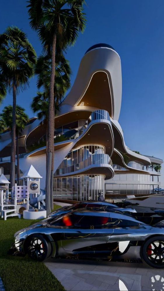 Seperti Pulau Sendiri, Potret Penampakan Desain Rumah Messi di Miami ...