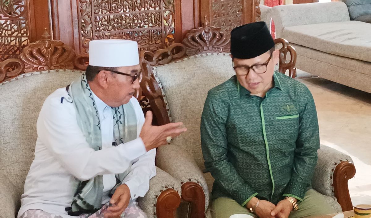 Ziarah dan Sowan ke Putra Pendiri NU, Cak Imin Didoakan Jadi Wapres