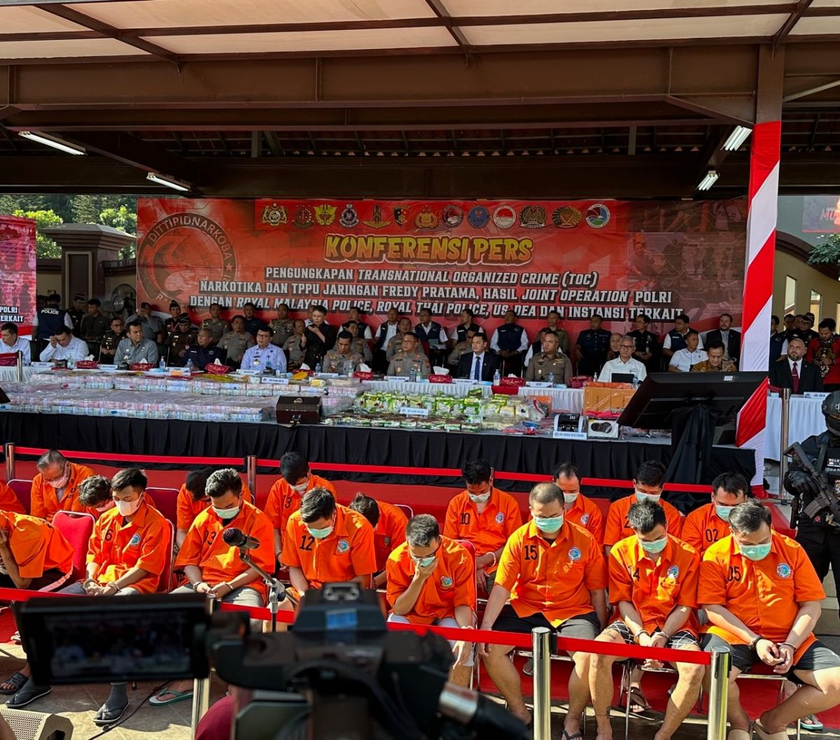 Polri Ungkap Sindikat Narkoba Kelas Kakap Fredy Pratama, Total Aset Rp10,5 Triliun