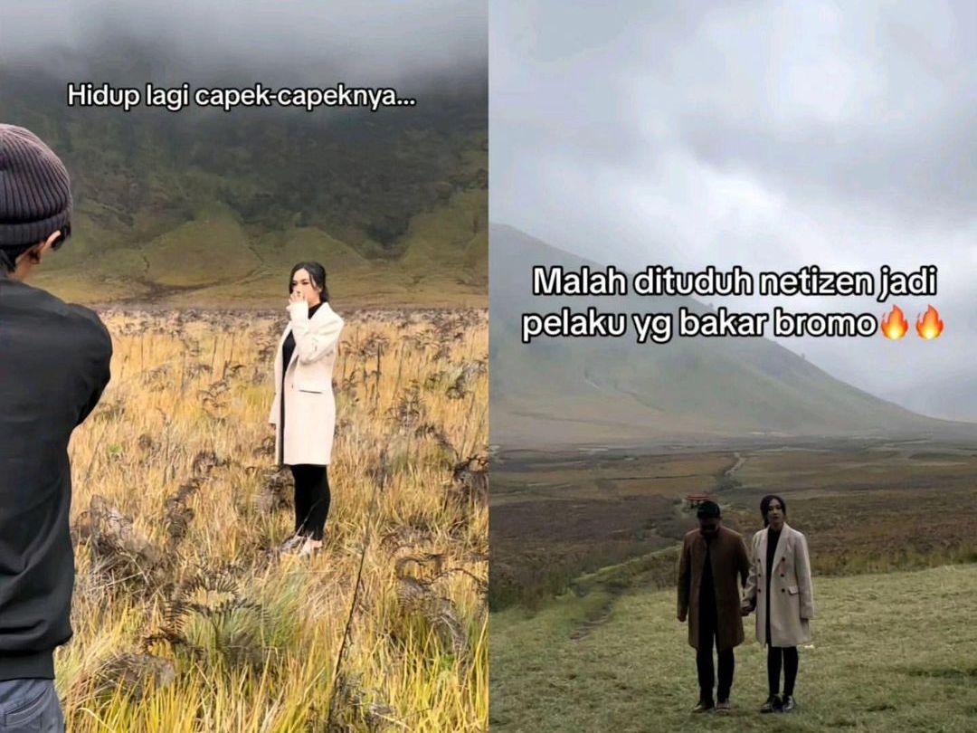 Sama-Sama Prewed di Bromo, Pasangan ini Kena Semprot Warganet ...
