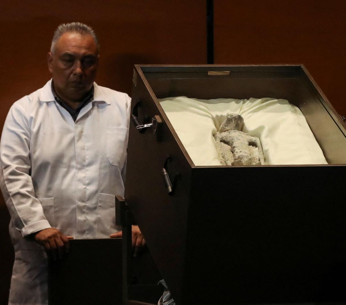 FOTO: Penampakan Mumi Alien Berusia Ribuan Tahun yang Bikin Geger ...