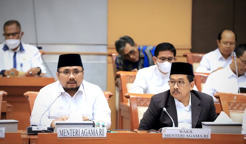 Menag Yaqut Soal Guyon Pilih Amin Bidah: Artinya Itu Kreatif, Harusnya ... Menag Yaqut Soal Guyon Pilih Amin Bidah: Artinya Itu Kreatif, Harusnya ...