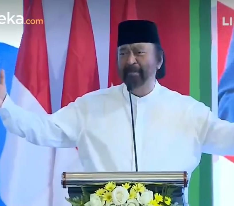 Deklarasikan Anies-Cak Imin, Surya Paloh: Bagaikan Botol dan Tutupnya