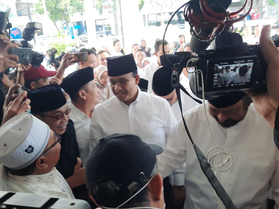 Cerita Anies 'Ditodong' Surya Paloh Jadi Calon Presiden