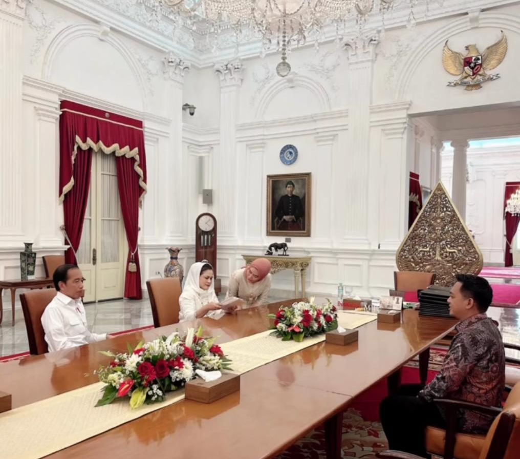 Ajudan Ibu Negara Kapten TNI Sandhyca Putrie Pamit Menikah, Iriana ...