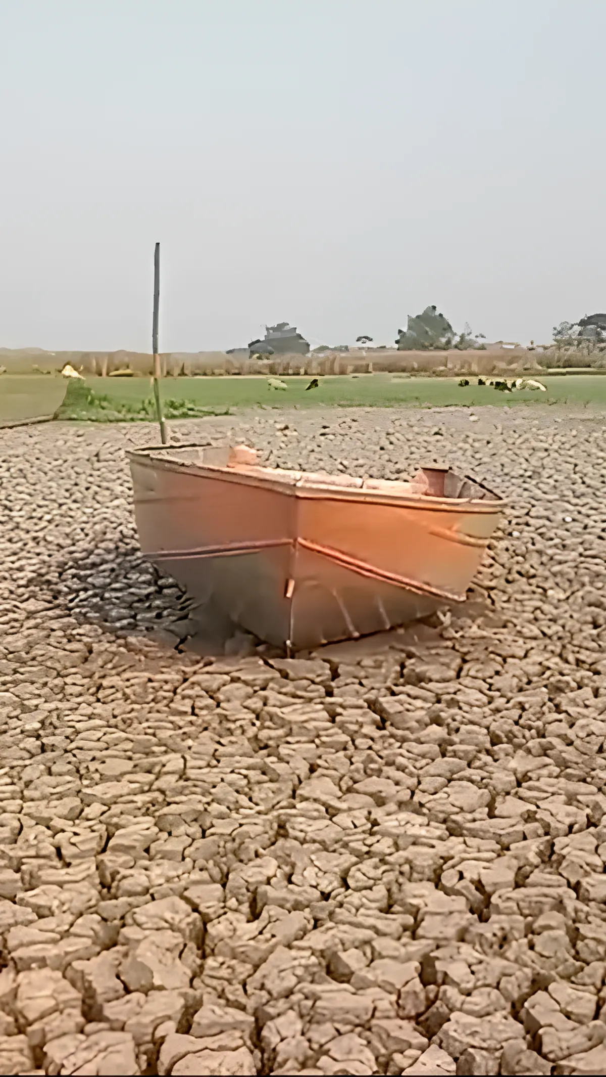 Potret Danau Masigit Serang Alami Kekeringan, Dulu Dalamnya 5 Meter Kini Banyak Retakan Tanah