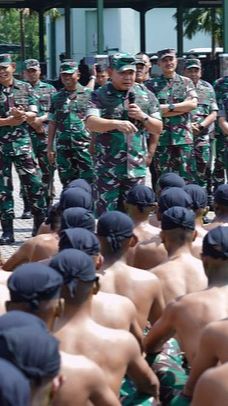 Depan Prajurit, Pesan Kasad Dudung Bikin Merinding 'Lakukan Demi Rakyat'