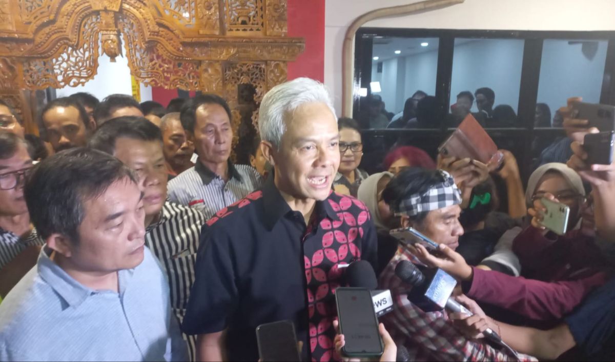 Ini Kata Ganjar Soal Markas Relawannya Berdekatan dengan Pendukung Prabowo