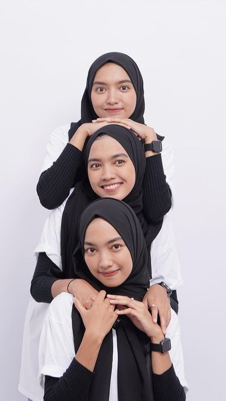 Viral Kisah Wanita Kembar 3 Rizki Rizka Rizke, Salah Satunya Dilamar Pria Kembar