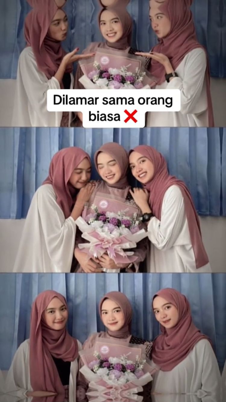 Viral Kisah Wanita Kembar 3 Rizki Rizka Rizke, Salah Satunya Dilamar Pria Kembar