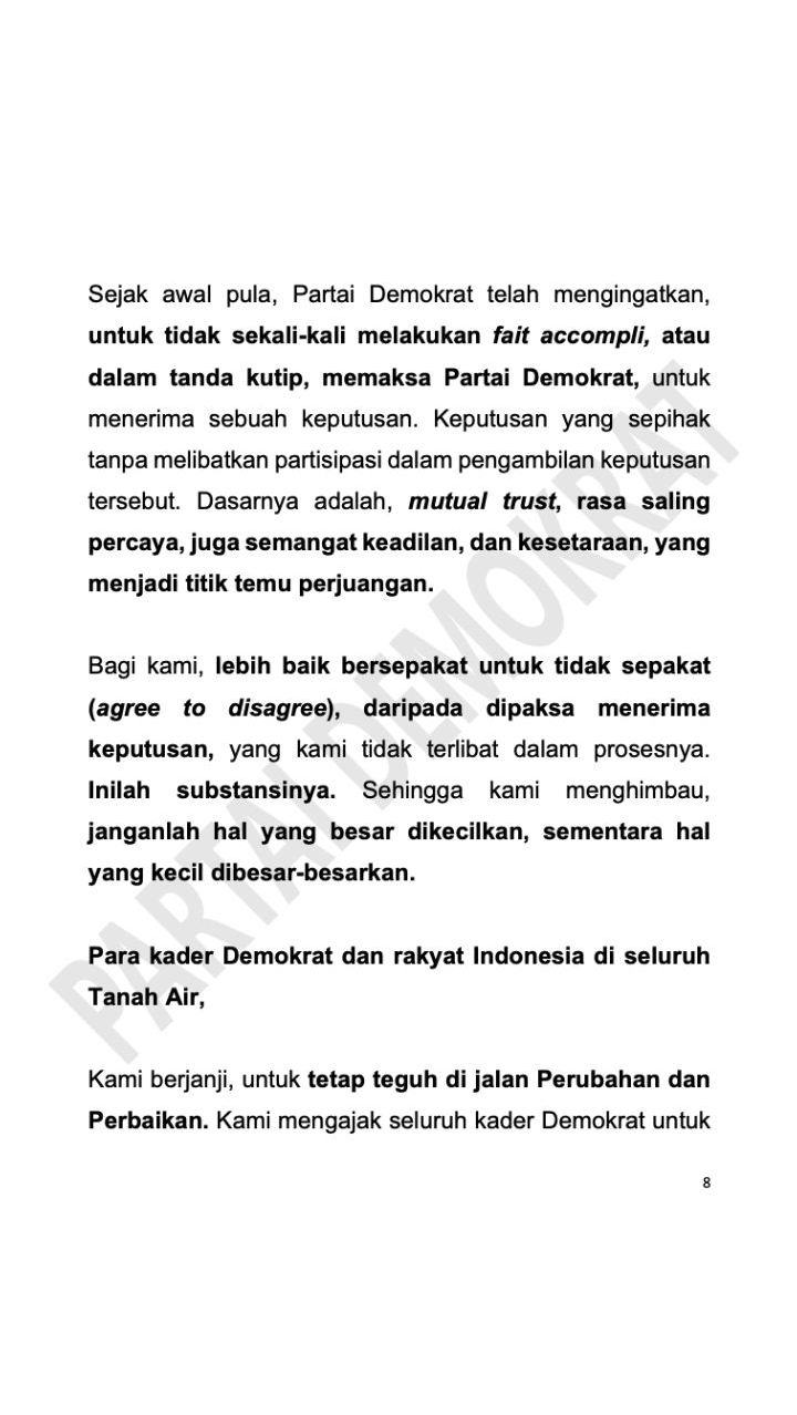 Pernyataan Lengkap AHY Usai Ditinggal Anies Baswedan yang Lebih Pilih ... Pernyataan Lengkap AHY Usai Ditinggal Anies Baswedan yang Lebih Pilih ...