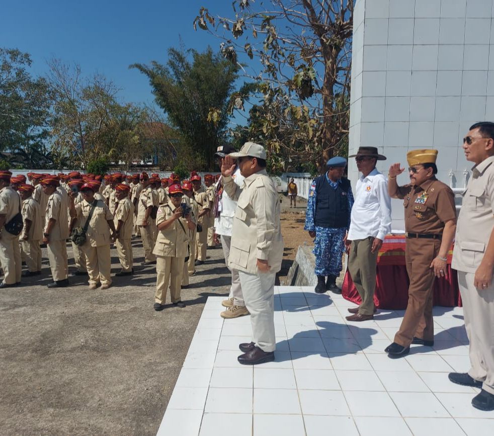 Kenang 48 Tahun Perang Timor Timur, Prabowo dan Hendropriono Ziarah ke ...