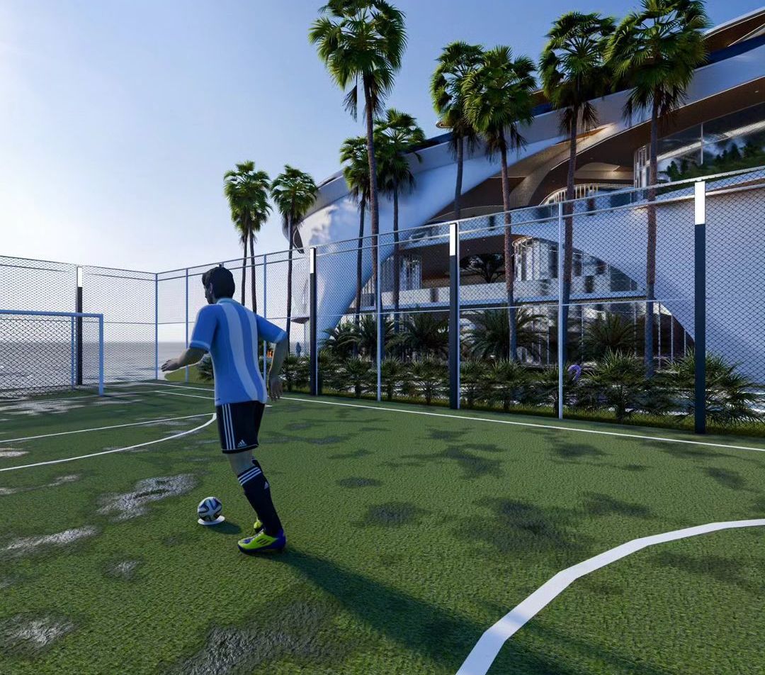 Potret Rumah Super Mewah Lionel Messi di Miami, Lihat Desainnya aja ...