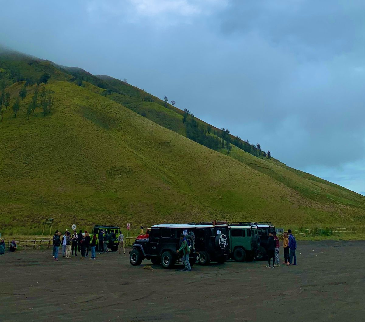 Potret Bukit Teletubbies Bromo Sebelum dan Sesudah Kebakaran Akibat ...