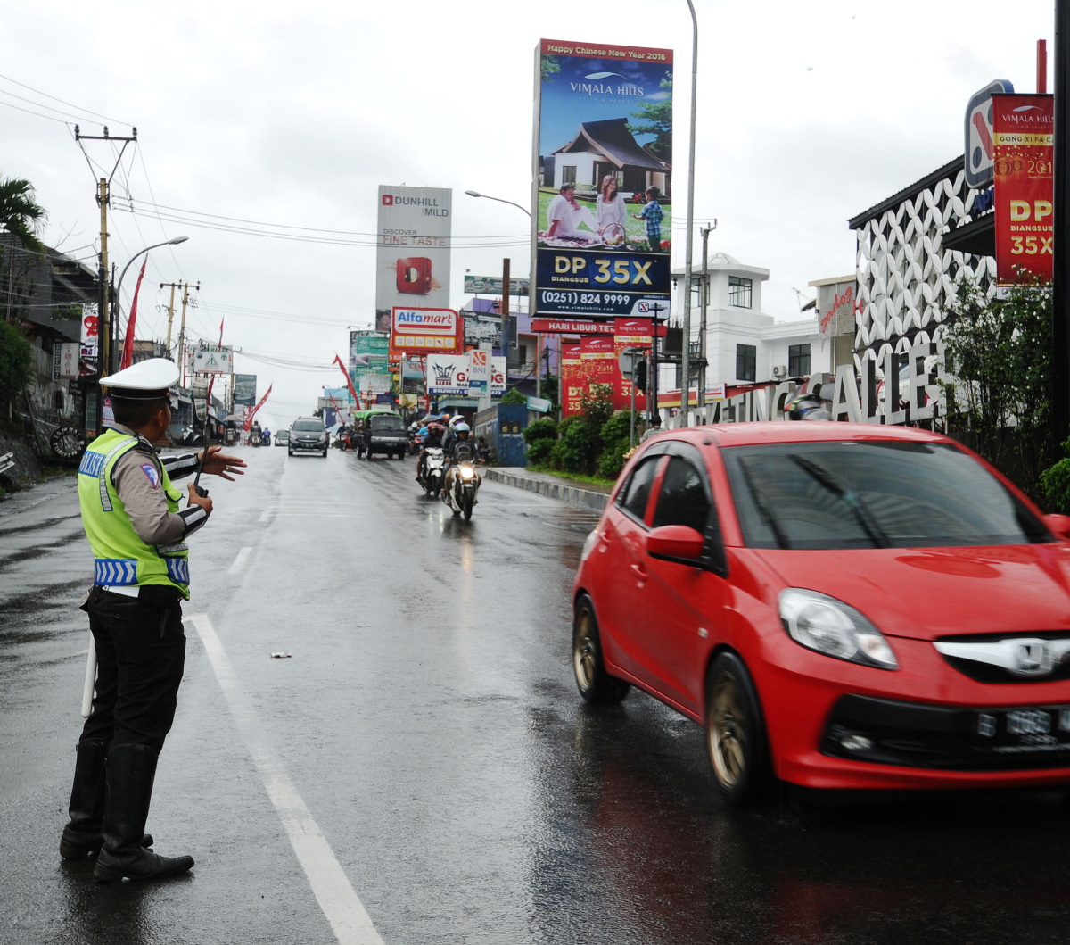 Puncak Arus Balik Nataru, 56.000 Kendaraan Melintas di Jalur Puncak Bogor