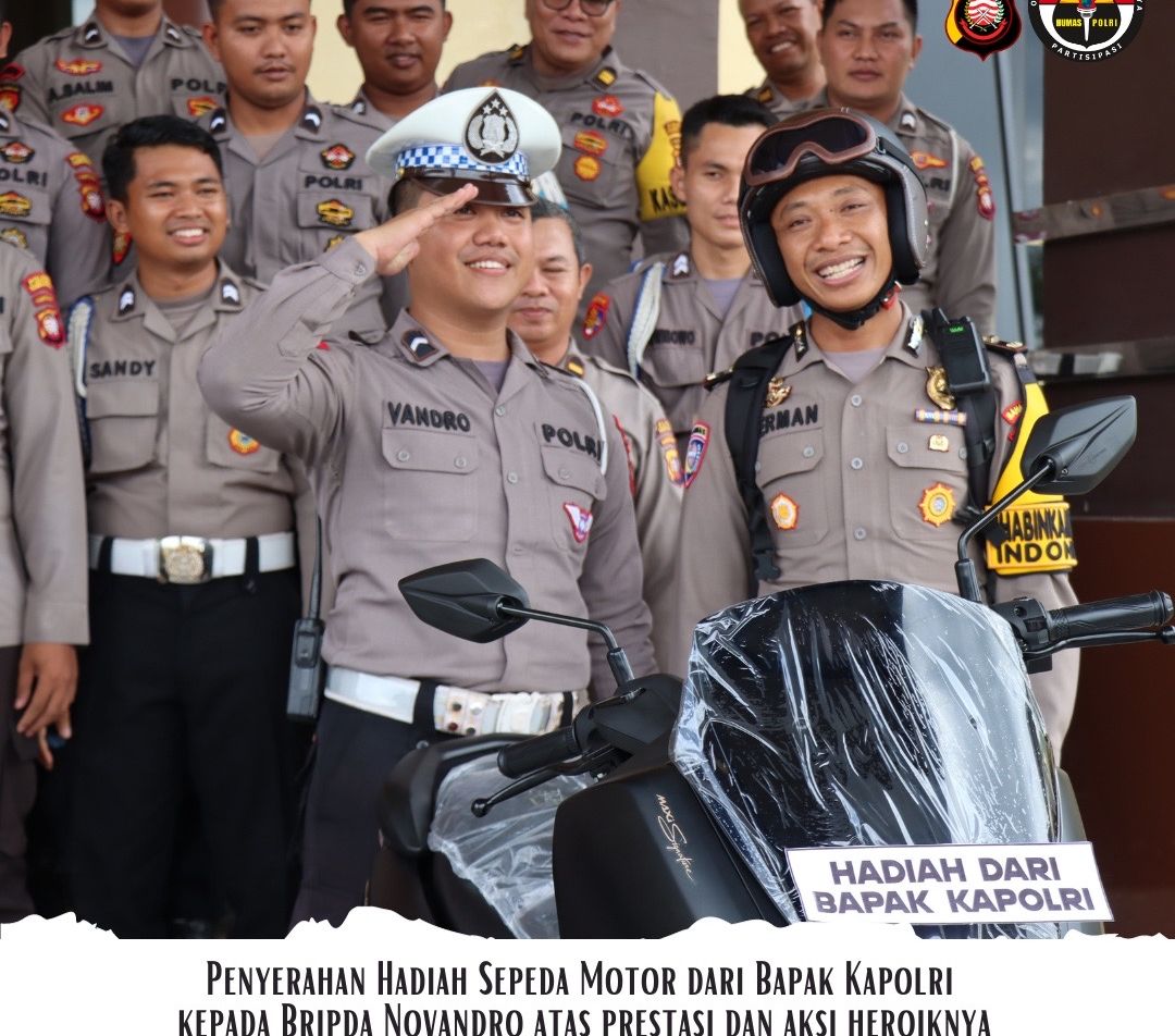 Kabar Terbaru Bripda Novandro yang Relakan Kendaraannya Dilindas Bus ...