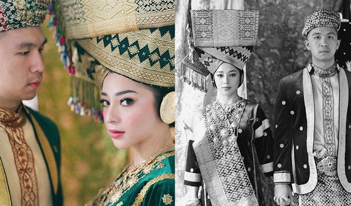 10 Artis Foto Prewedding Pakai Adat Minang, Terbaru Aaliyah-Thariq Bak ...