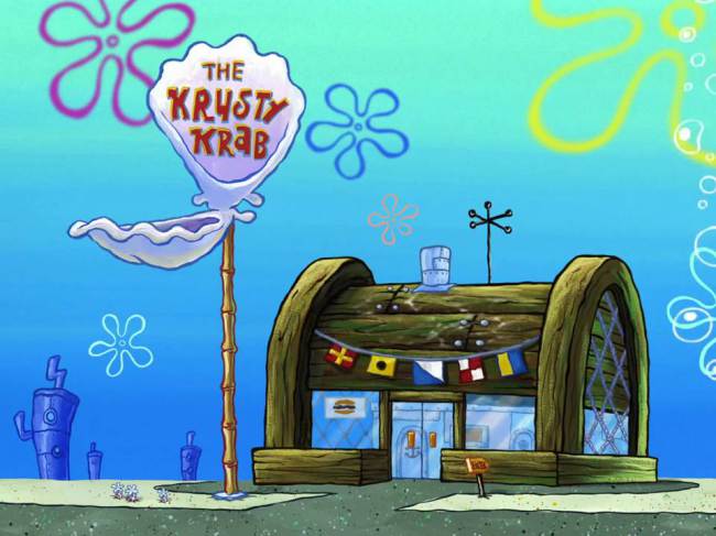 Restoran Krusty Krab Spongebob muncul di Kosta Rika! | merdeka.com