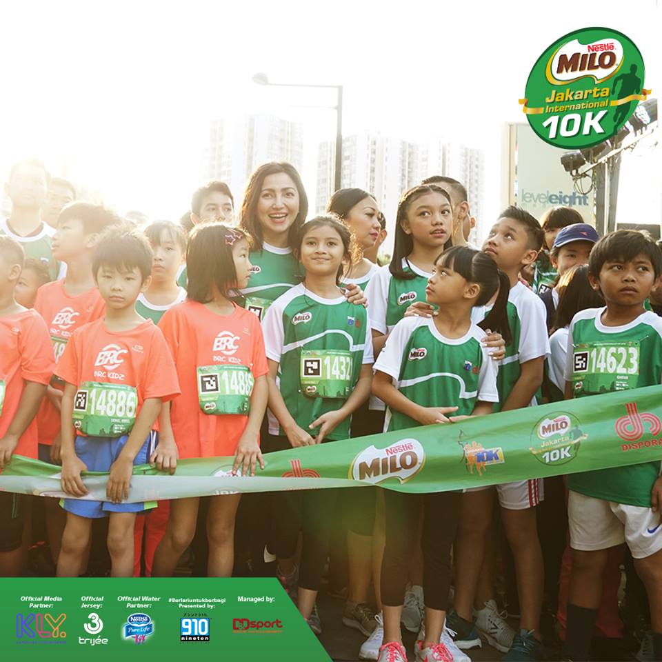 MILO Jakarta International 10K, Event Lari Seru untuk Keluarga dan Anak ...