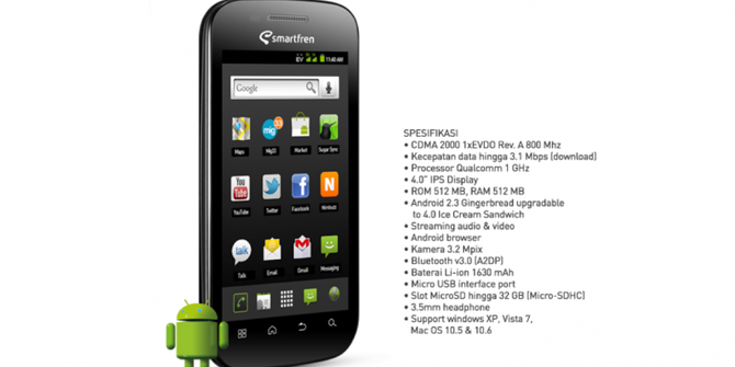 Smartfren keluarkan Android Rp 1,5 juta | merdeka.com